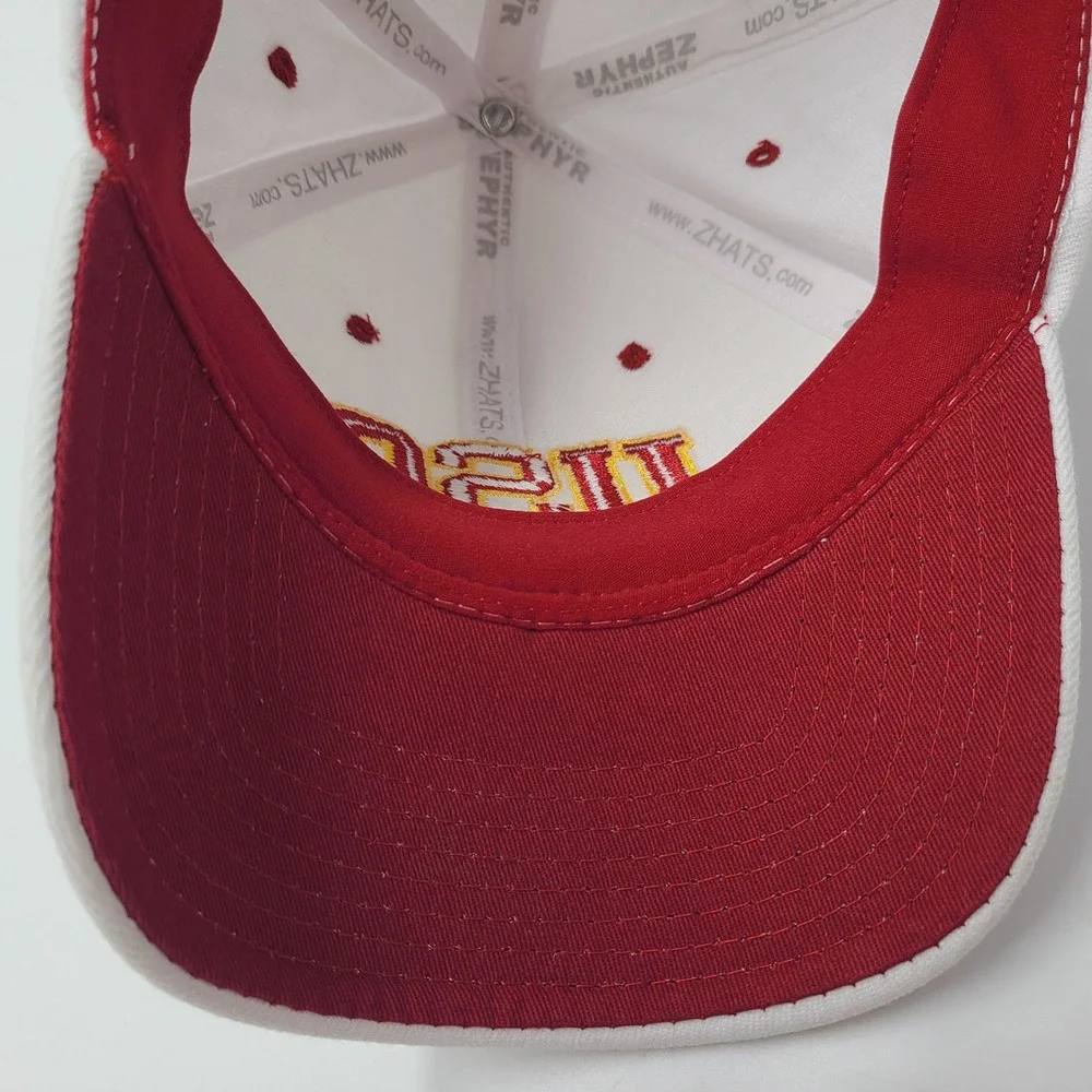 Zephyr | Accessories | Usc Trojans Hat Fitted Ml Zephyr White Red Ncaa ...